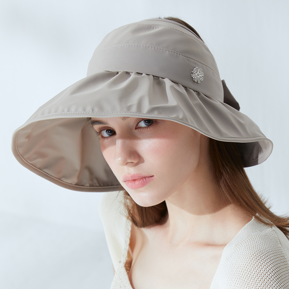 퀸잇 - [울시] 여성 UV차단 와이드 버킷햇 (2color)