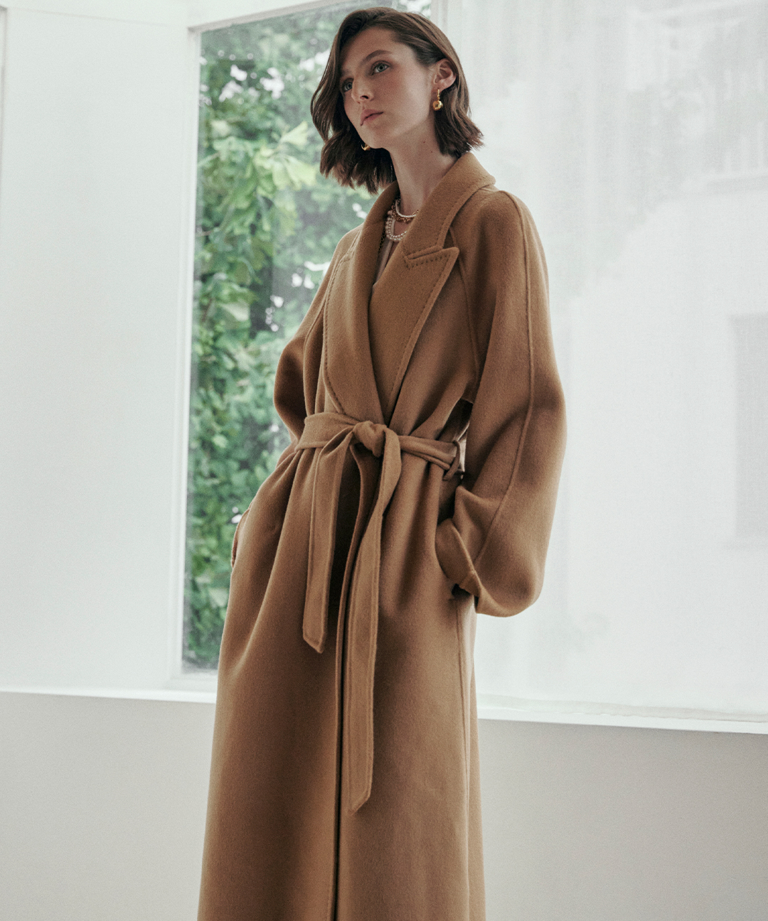 퀸잇 - [M.GRAF] 핸드메이드 테일러드 코트