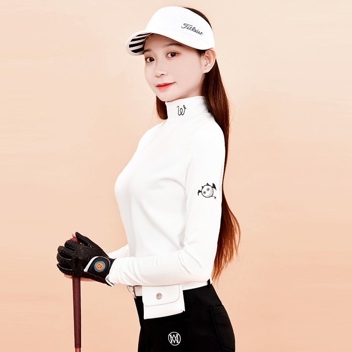 퀸잇 미우 로렌스 여성골프 간절기이너 웨어