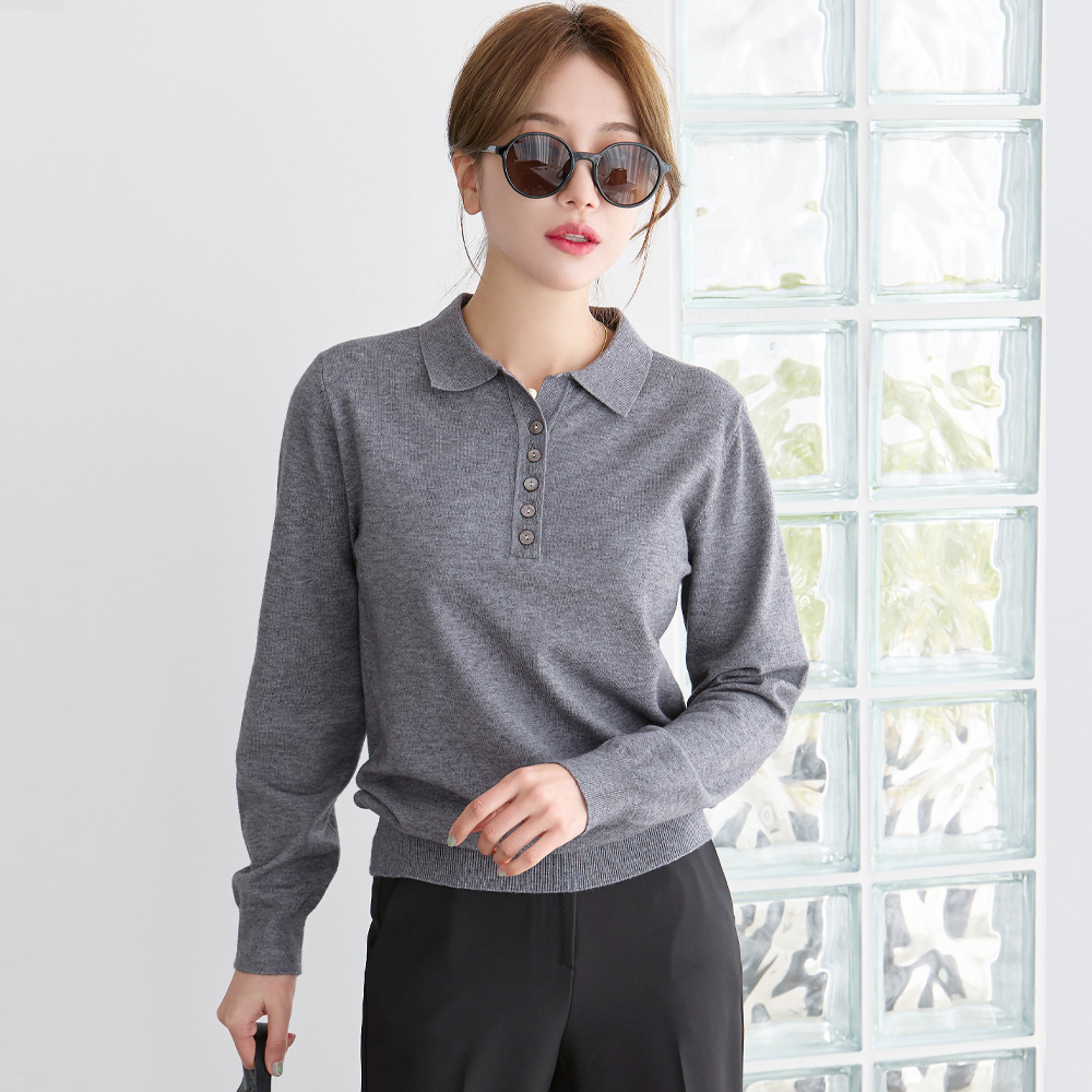 퀸잇 - 포멀 트렌디 감성 니트 KN53