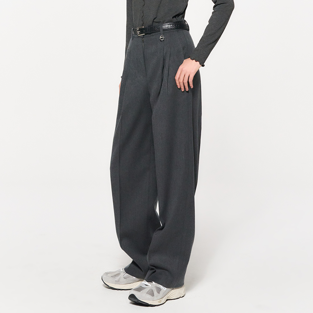 퀸잇 - WOMAN 클래식 핀턱 슬랙스 [2COL] / WBC4L11505