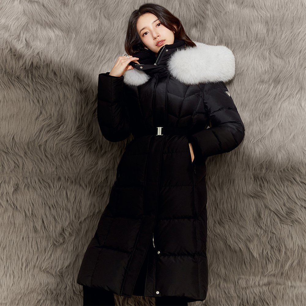 퀸잇 - [SUZY] 폭스 퍼 롱다운 YO4W5876